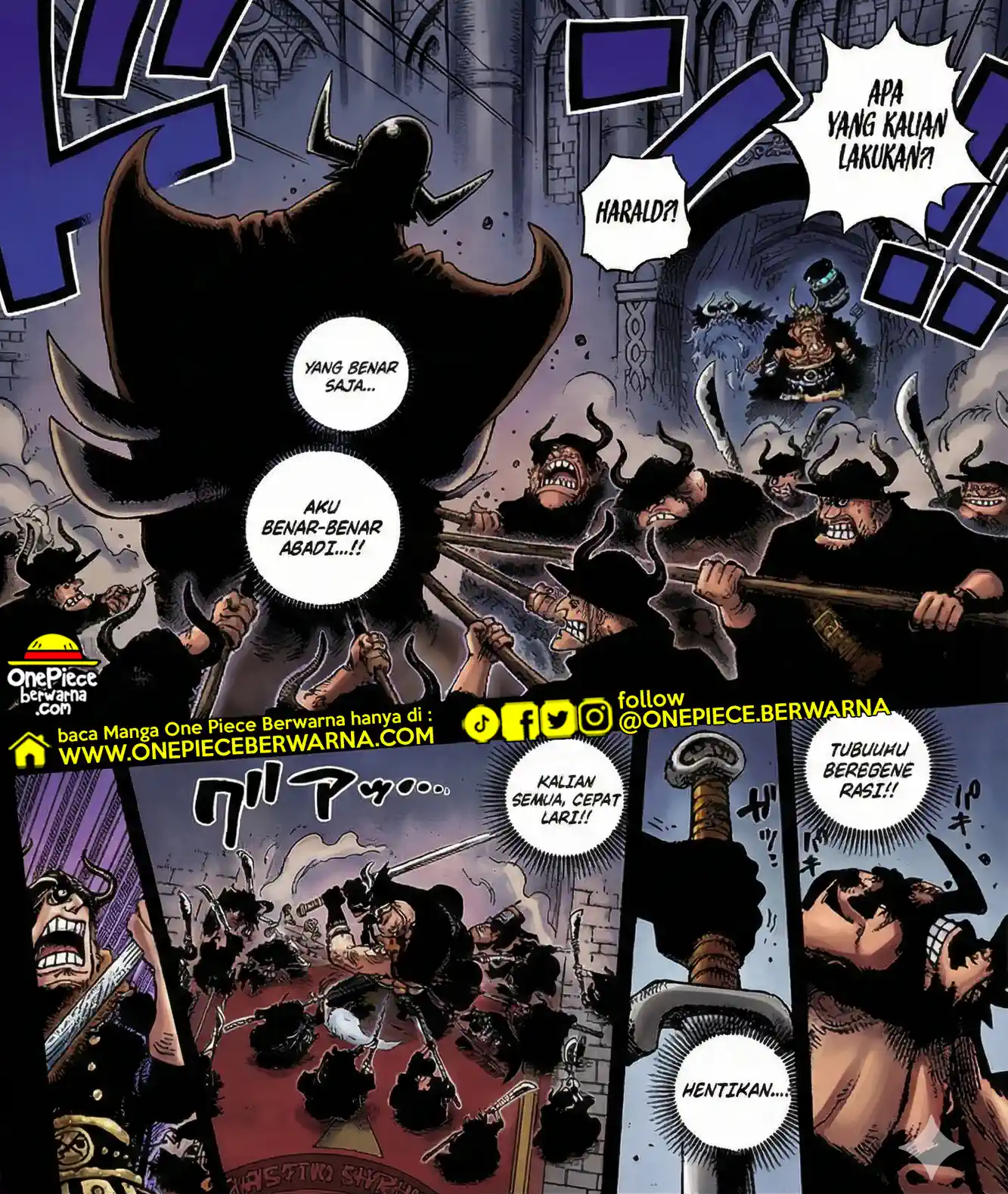 One Piece Chapter 1169 Bahasa Indonesia – One Piece Berwarna